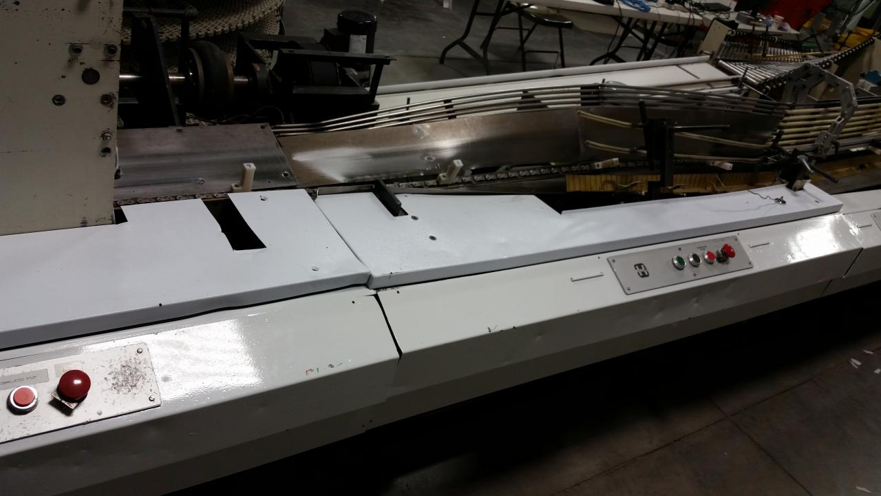 Lot #68: Harris UB11 Perfect Binder, 36 Station Gathering System ...